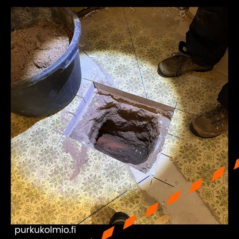 Putken hakua - Purkukolmio Oy